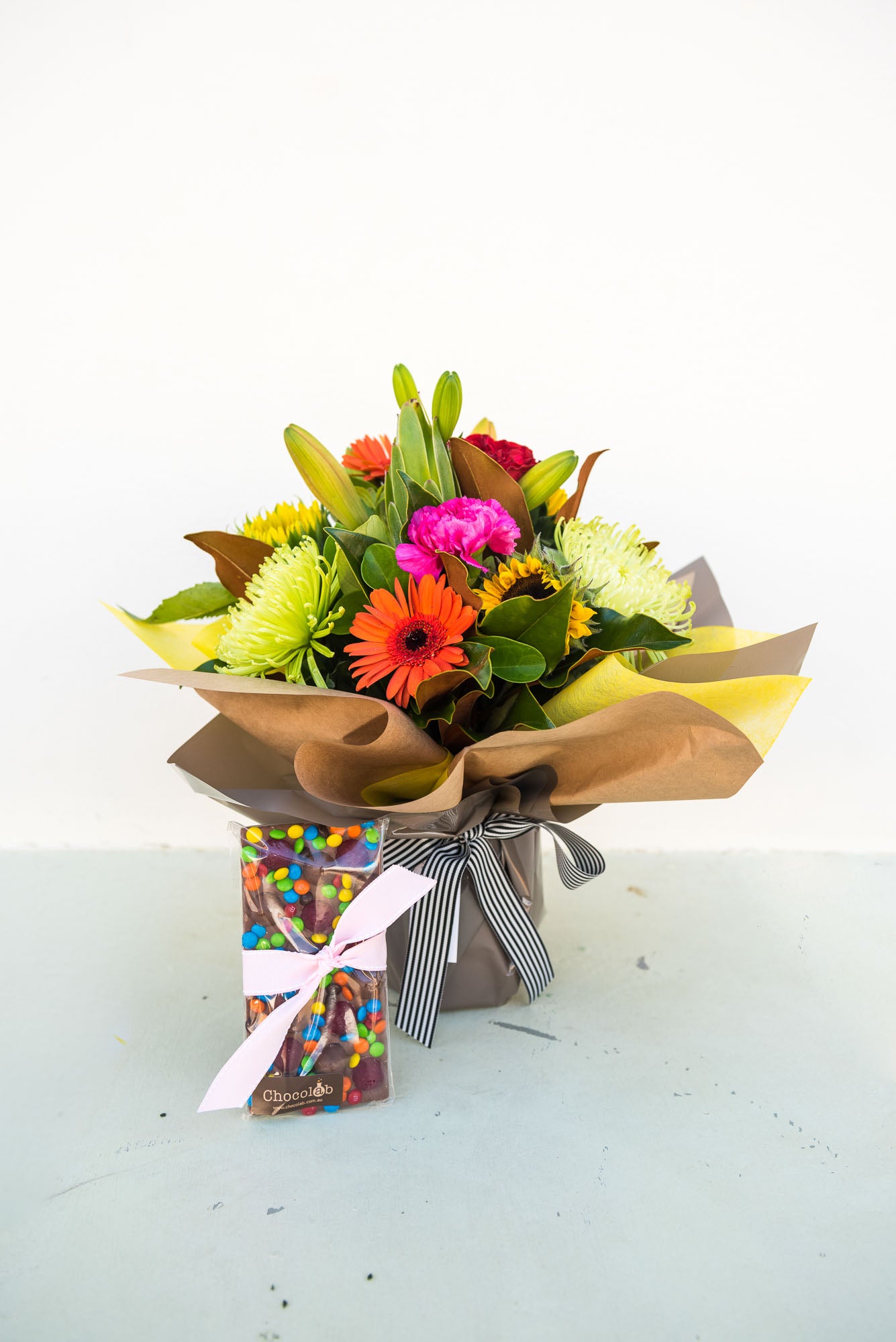 Posy Jar and Chocolate Combo